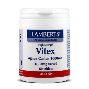 VITEX AGNUS CASTUS 1000mg 60 Tabs - LAMBERTS