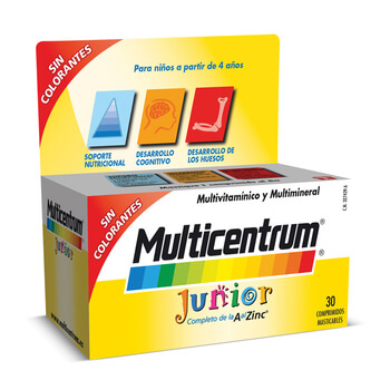 MULTICENTRUM JUNIOR 30 Tabs - MULTICENTRUM